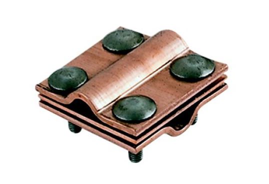 Copper clamp for connecting round or stranded conductors Ø8-10mm-Code ...